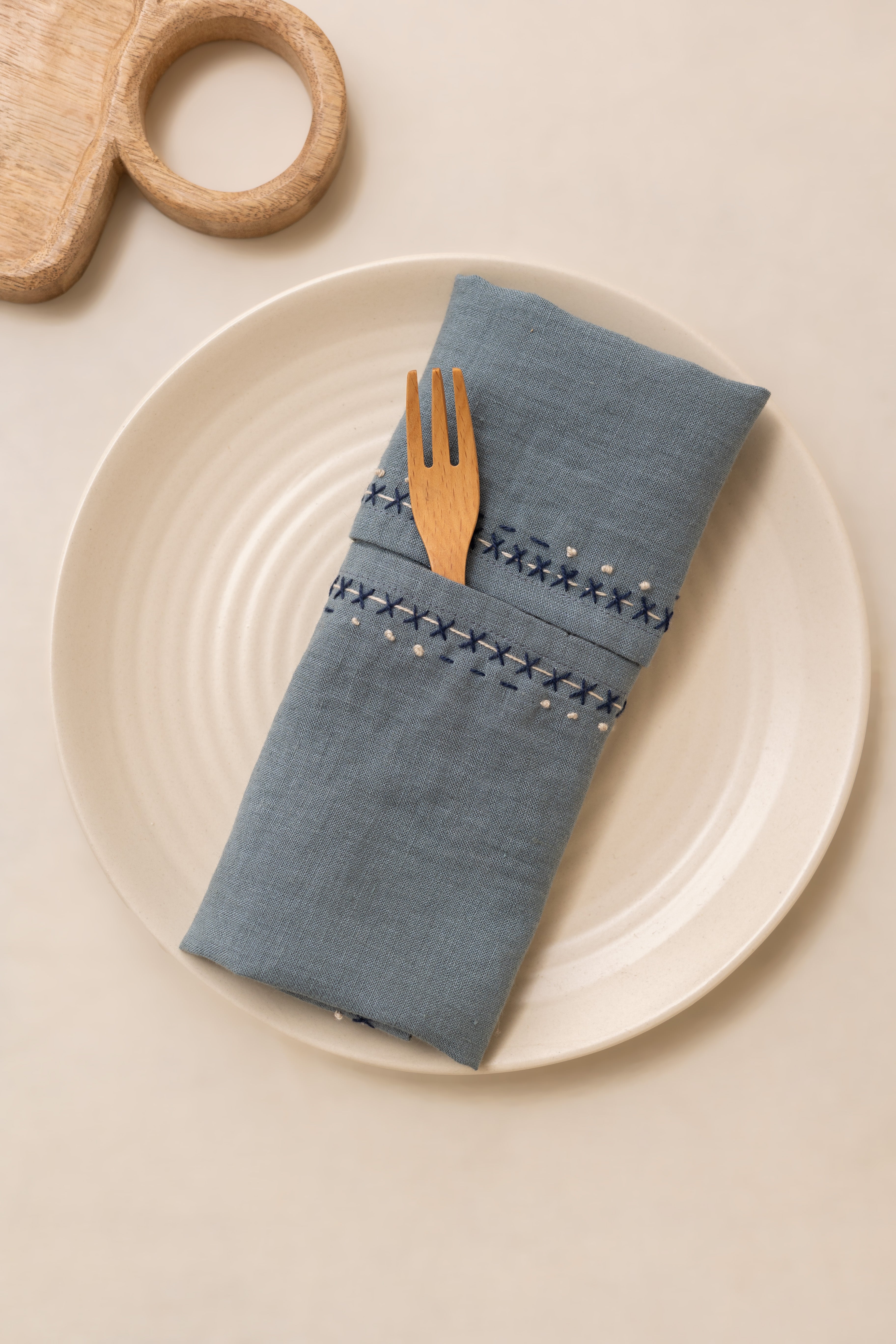 Buy Linen Boho Napkin Set | Sustainable Luxury and Dining | Artisan ...